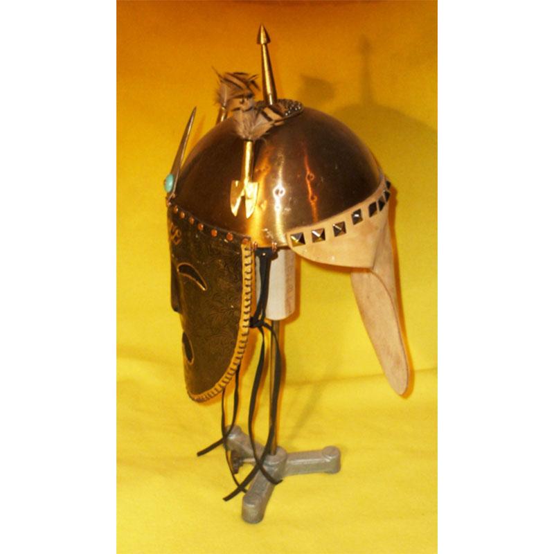 ottoman helmet with iron mask