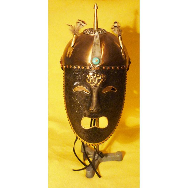 ottoman helmet with iron mask